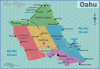 Oahu Map - ToursMaps.com