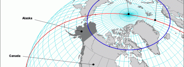 Map Of The Arctic Circle - ToursMaps.com