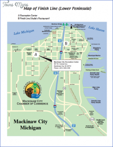 MACKINAC BRIDGE MAP - ToursMaps.com