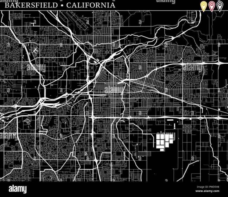 The Complete Bakersfield Travel Guide - Map of Bakersfield - ToursMaps.com